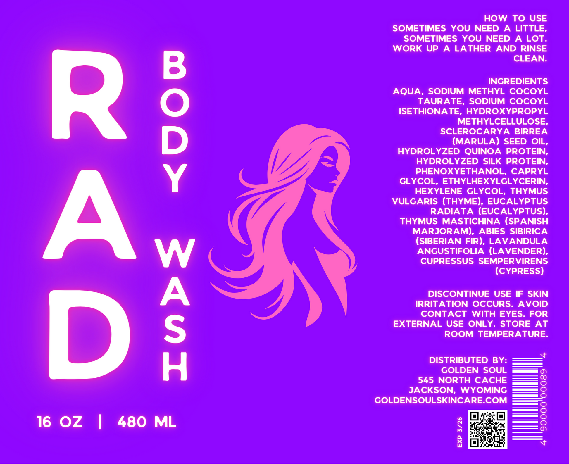 Rad Body Wash – Blackburn Drug